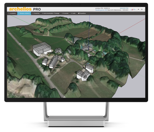 Application web archelios PRO