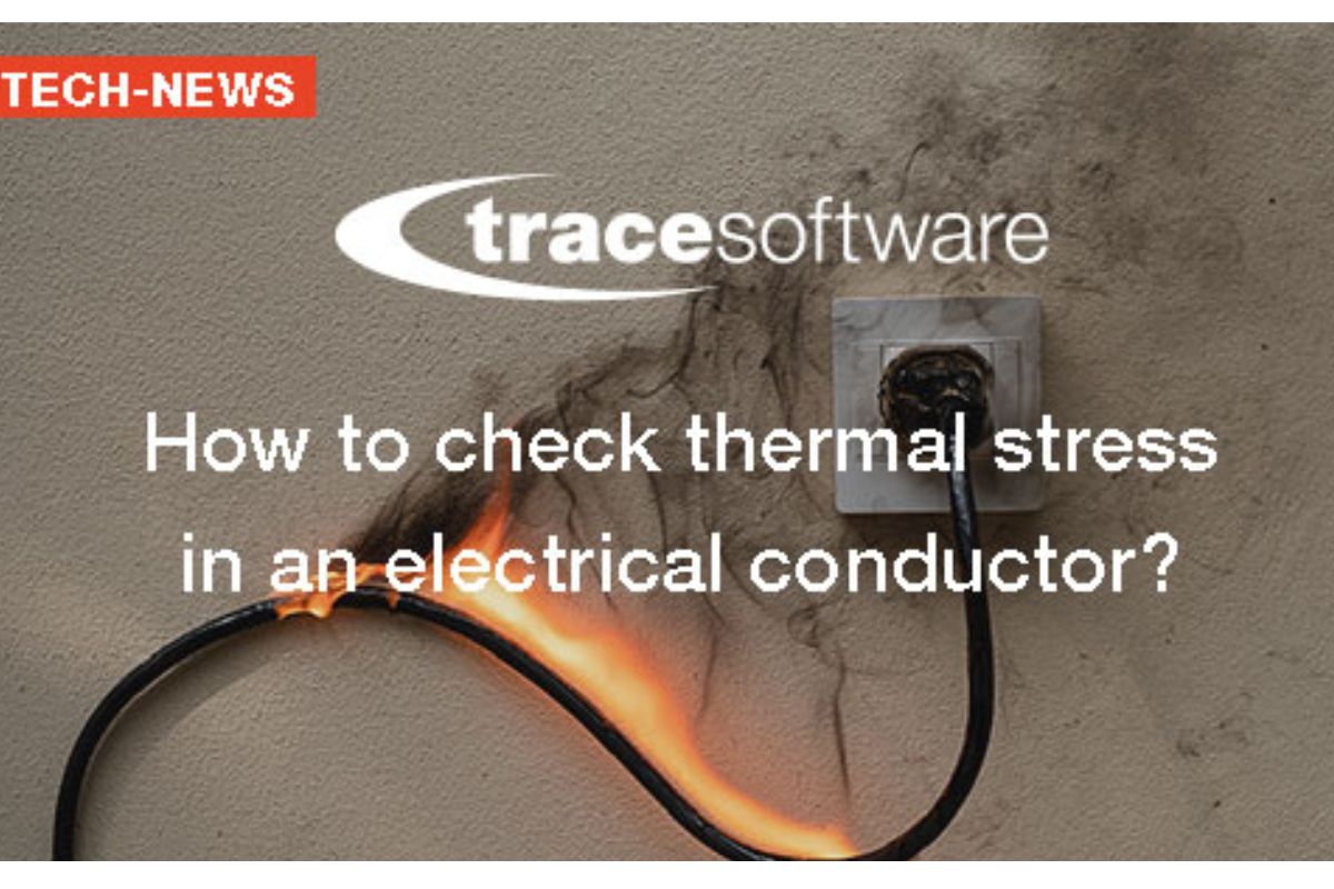 HOW IS IT POSSIBLE TO CHECK THERMAL STRESS IN AN ELECTRICAL CONDUCTOR?