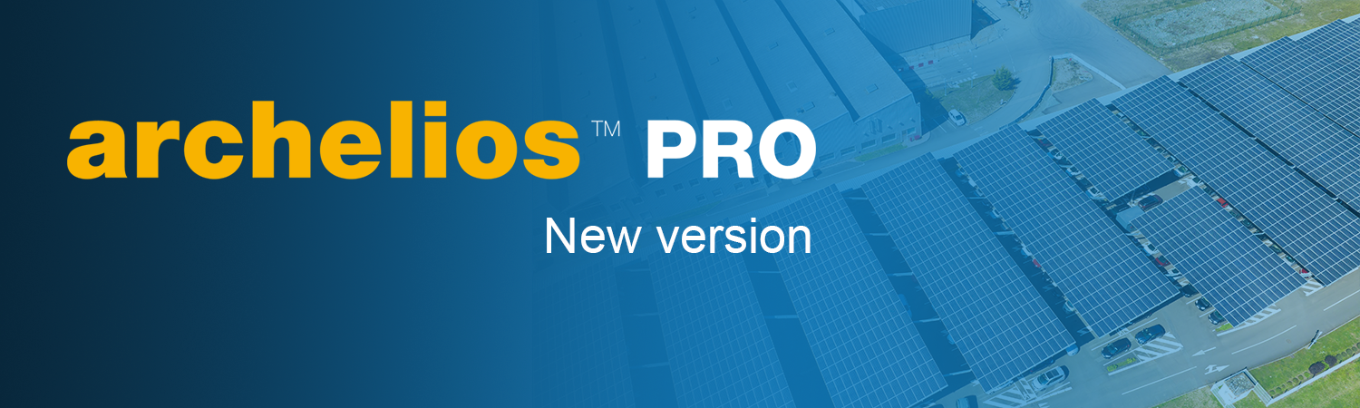 archelios PRO, new version : Serving self-consumption and performance