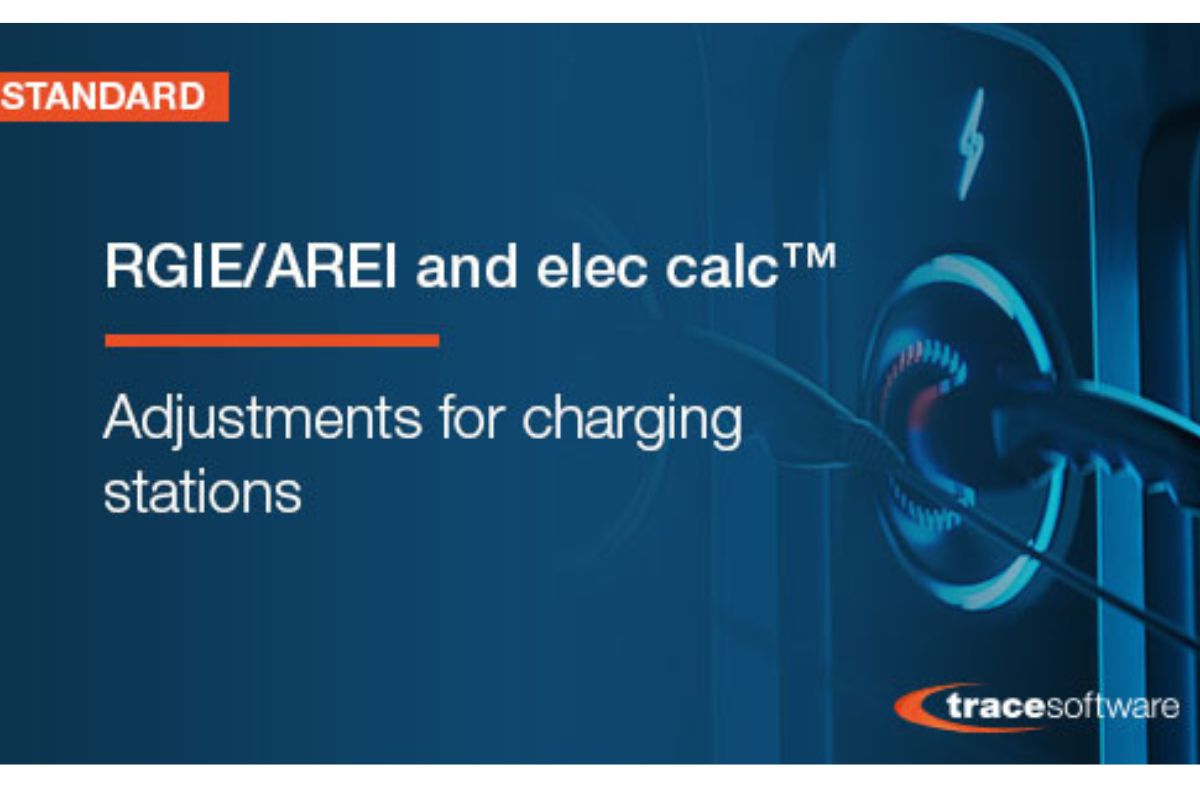 RGIE/AREI and elec calc – adjustments for charging stations