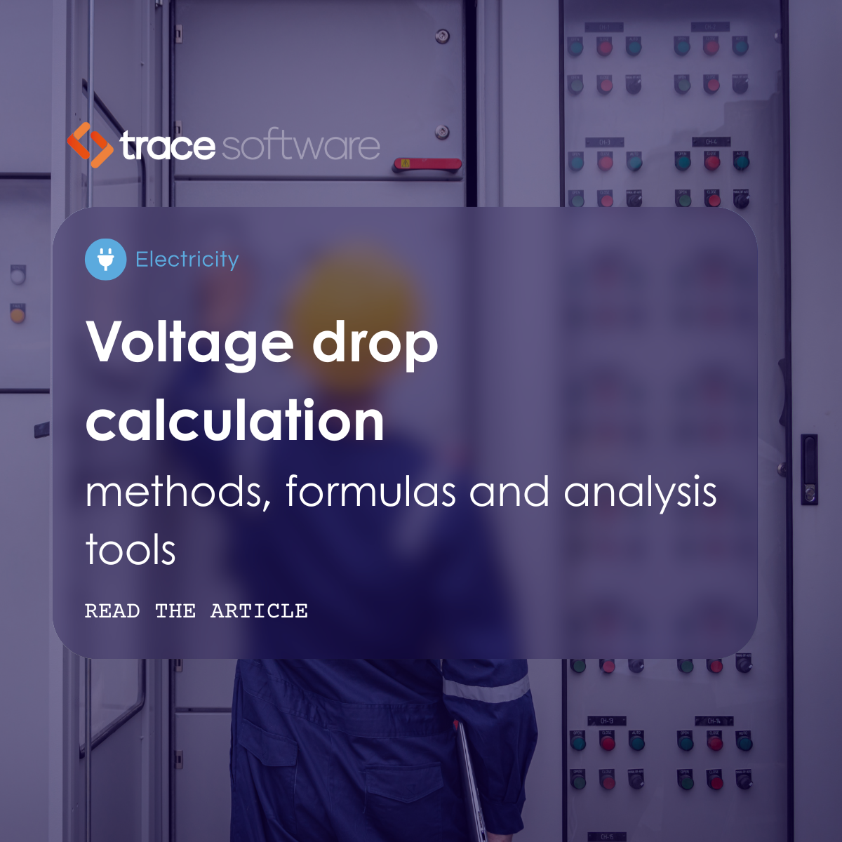 Voltage drop calculation: methods, formulas and analysis tools